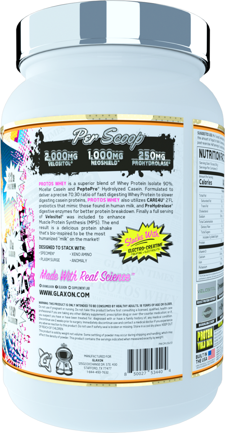 Glaxon PROTOS Whey: HUMAN-Inspired Protein Powder