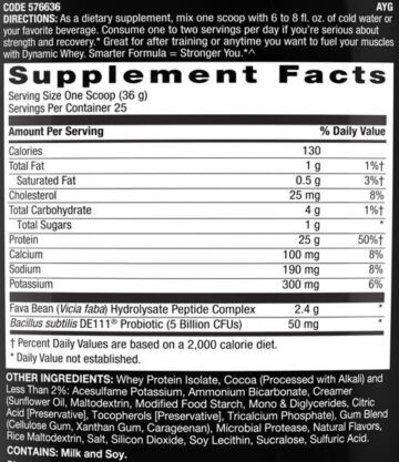 Beyond Raw Dynamic Whey with PeptiStrong for Better Recovery