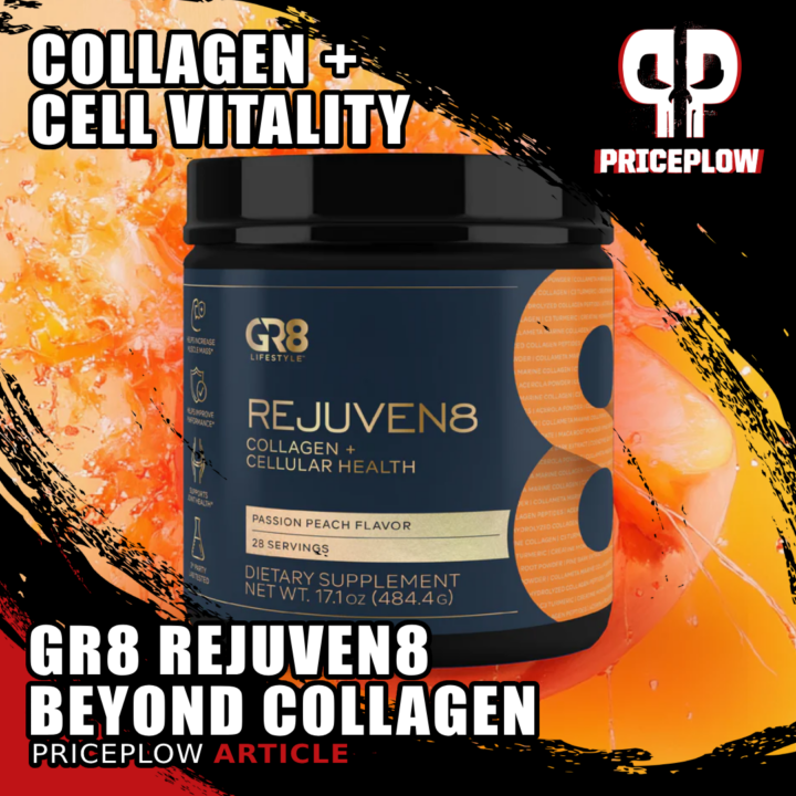 GR8 Lifestyle REJUVEN8: Premium Collagen + Cellular Health Complex