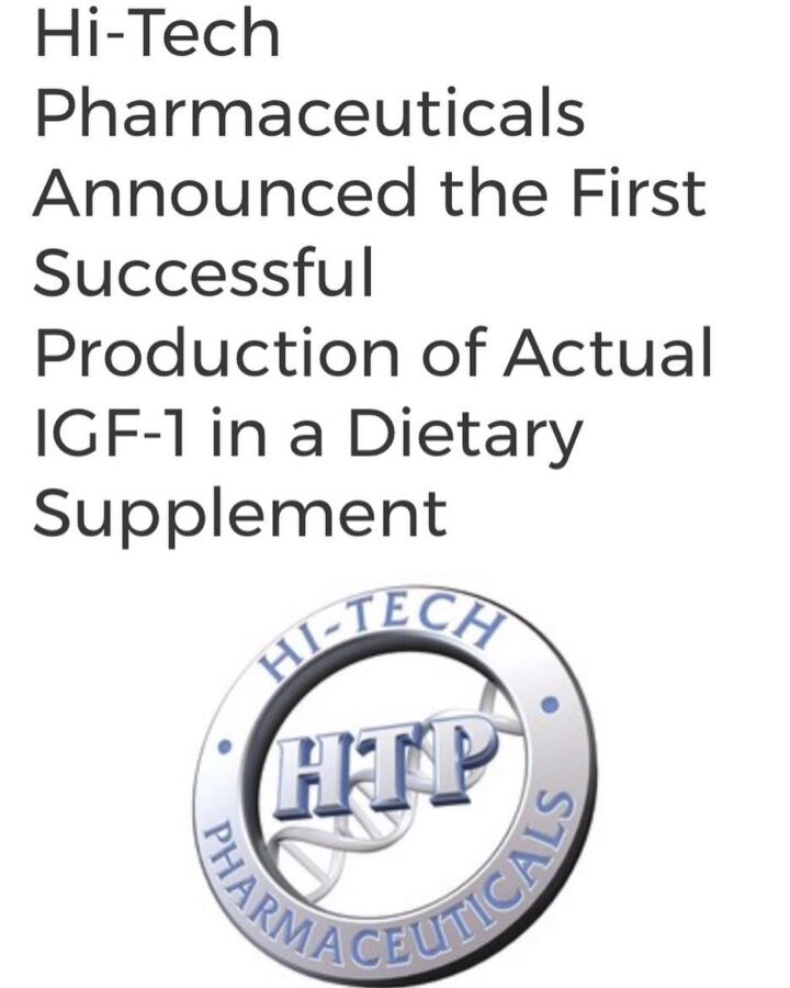 Hi-Tech Pro IGF-1: The First Orally Bioavailable IGF-1 Supplement?!