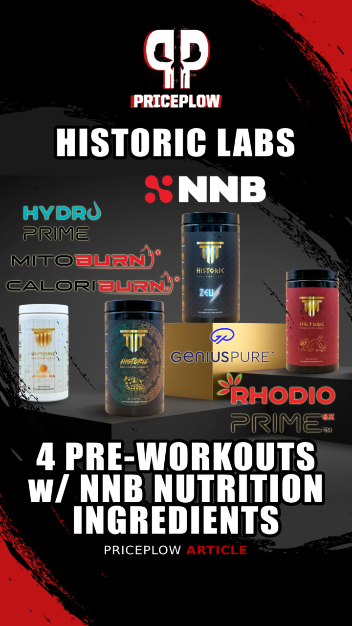 Historic Labs Launches FOUR Pre-Workout Supplements Featuring NNB ...