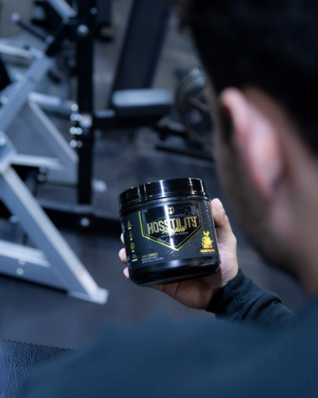 Hosstility AMPED Pre-Workout Featuring Cognizin Citicoline and Lots More