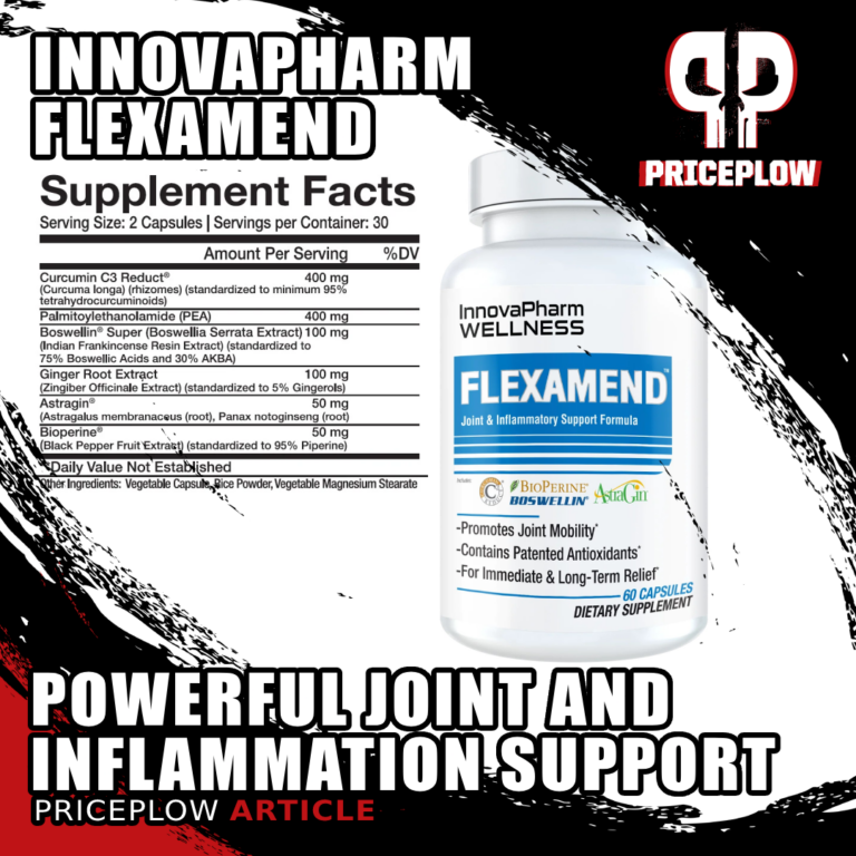 InnovaPharm Flexamend: Potent Anti-Inflammatory Joint Support