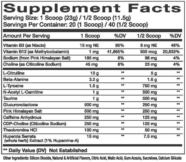 InnovaPharm MVPre 365 Every Day Performance Pre-Workout
