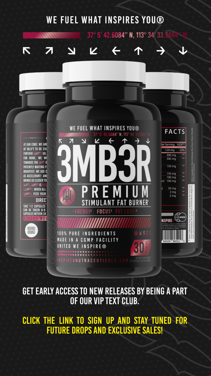 Inspired Nutra Announces EMBER Fat Burner with Stims