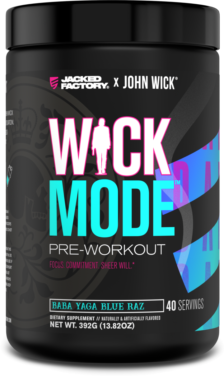 WICK Mode: Jacked Factory's Cognizin Pre-Workout Collab with John Wick!