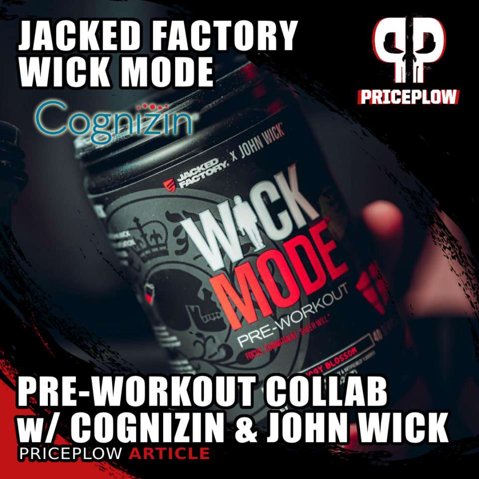 WICK Mode: Jacked Factory's Cognizin Pre-Workout Collab with John Wick!