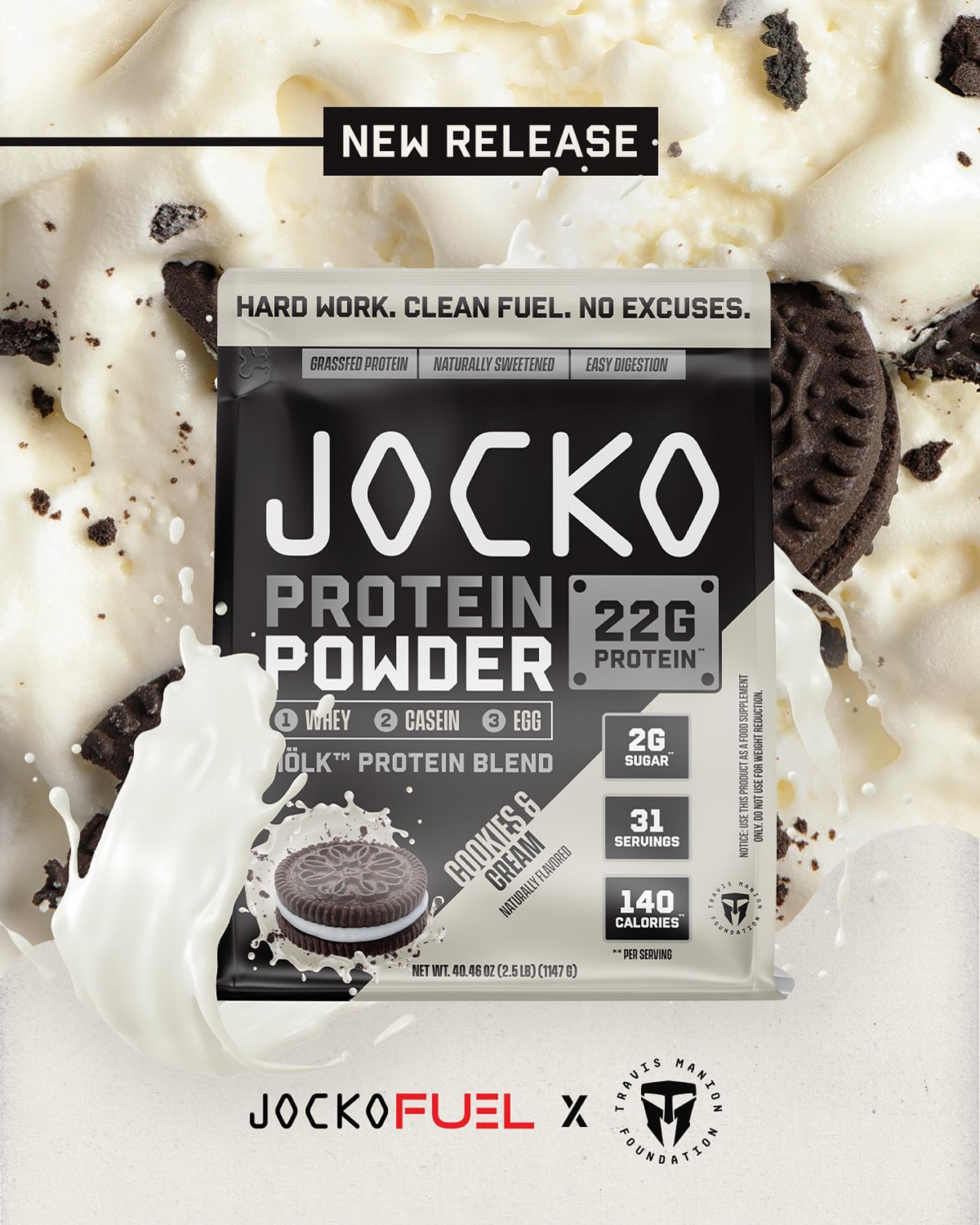What is Jocko MÖLK Protein? A Full Breakdown to Celebrate Cookies & Cream