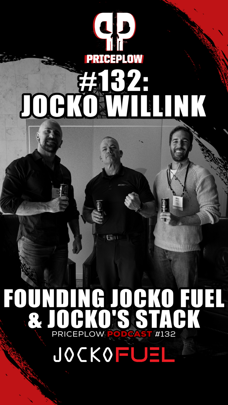 Jocko BRAIN POWER: 100mg Caffeine Nootropic with CRISP Focus