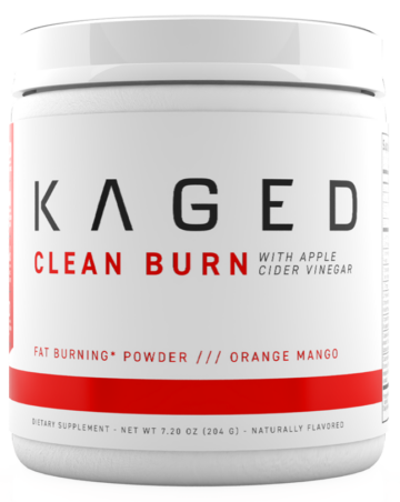 Clean Burn Powder: Kaged Enhances Fat Loss with Apple Cider Vinegar