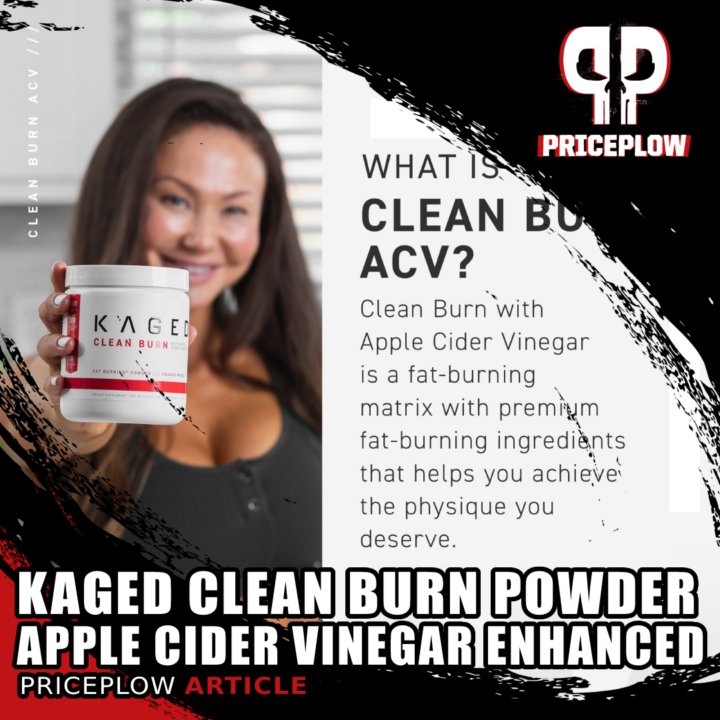 Clean Burn Powder: Kaged Enhances Fat Loss with Apple Cider Vinegar