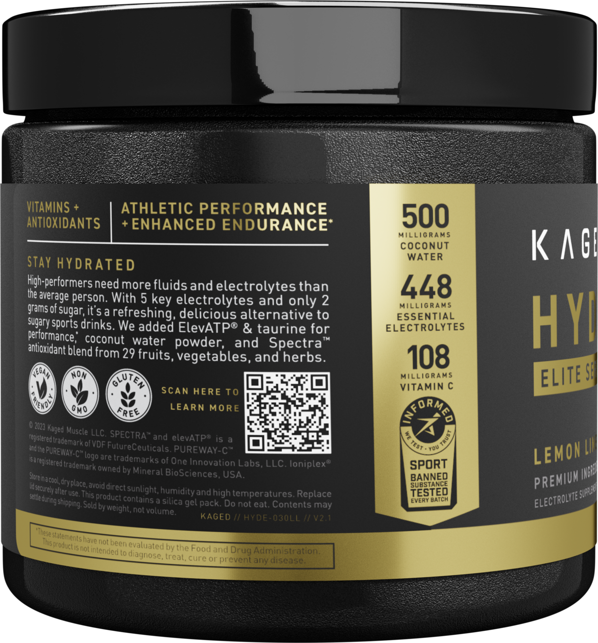 Kaged Hydration Elite Series: Next Generation Hydration Support at GNC