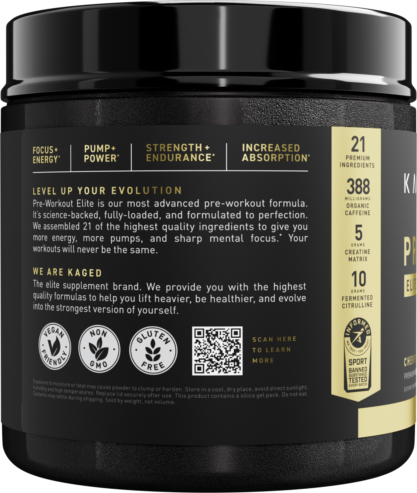 Kaged Pre-Workout ELITE Series: Your Journey to Elite Starts Here