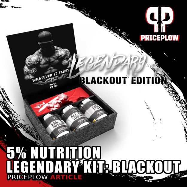 5% Nutrition Legendary Kit: BLACKOUT Edition in Maui Twist