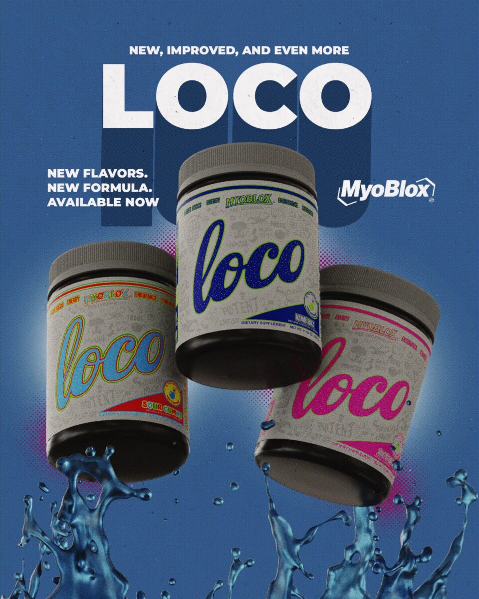 MyoBlox LOCO: Strong Psychoactive Pre-Workout with Vasaka