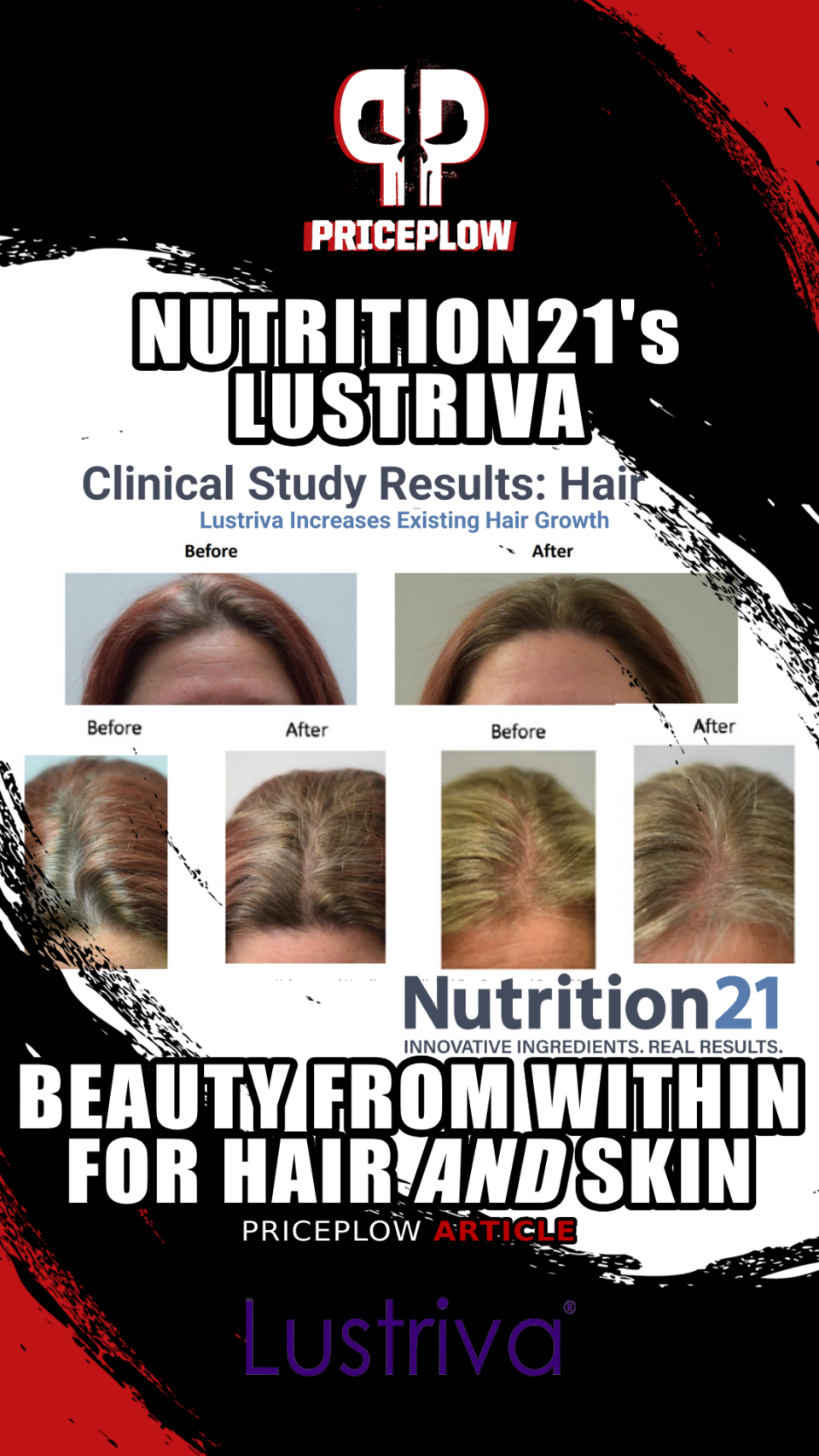Lustriva: Next-Generation Beaty-From-Within Supplement from Nutrition21