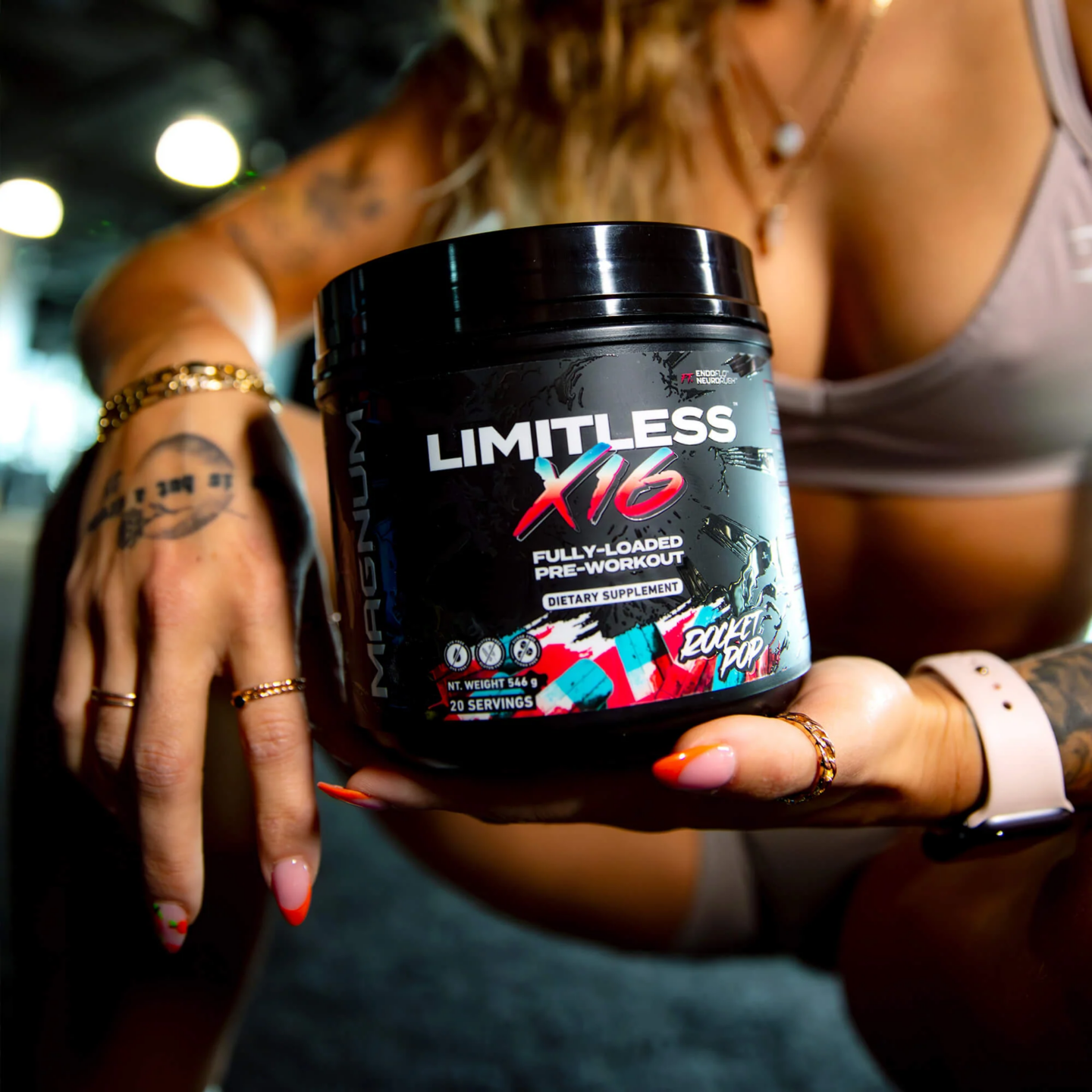 Magnum Nutraceuticals Limitless X16 Mind Rush Pre Workout With Endoflo