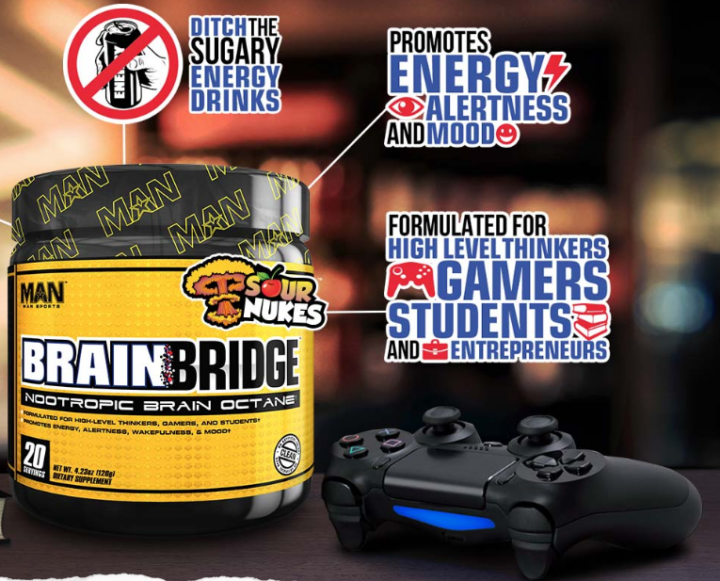 MAN Sports Brain Bridge: Powdered Brain Power!