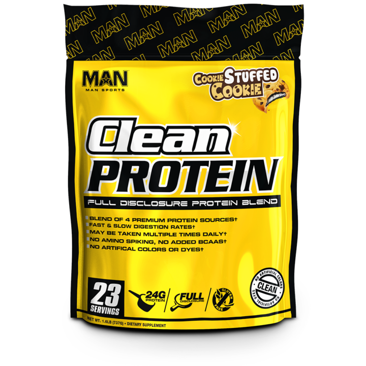 MAN Sports Clean Protein: A Non-Proprietary Protein Blend!