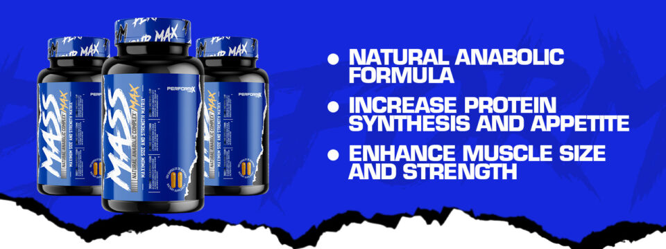 Performax Labs MassMax: Natural Anabolic & Hunger Booster