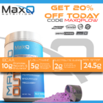 MaxQ Nutrition Intra-Workout: Loaded Intra with 10g BCAA!