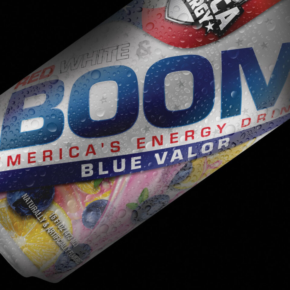 Merica Energy BLUE VALOR Flavor Drops in Time for Summer