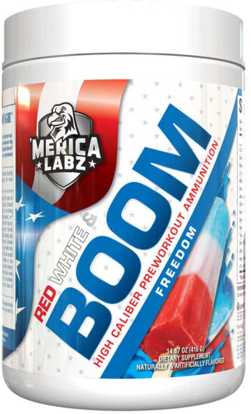 ‘Merica Labz Red, White, & BOOM Pre Workout Updated in 2021