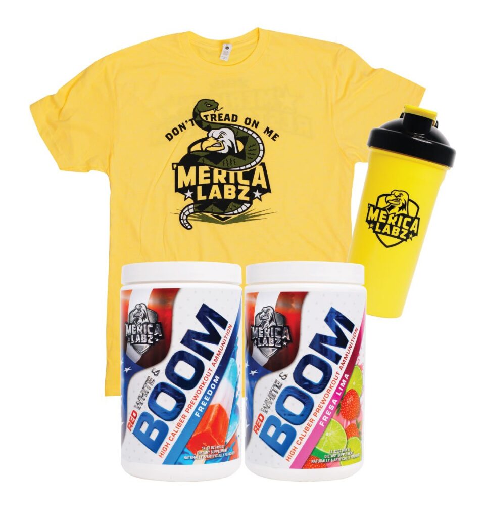 ‘Merica Labz Red, White, & BOOM Pre Workout Updated in 2021