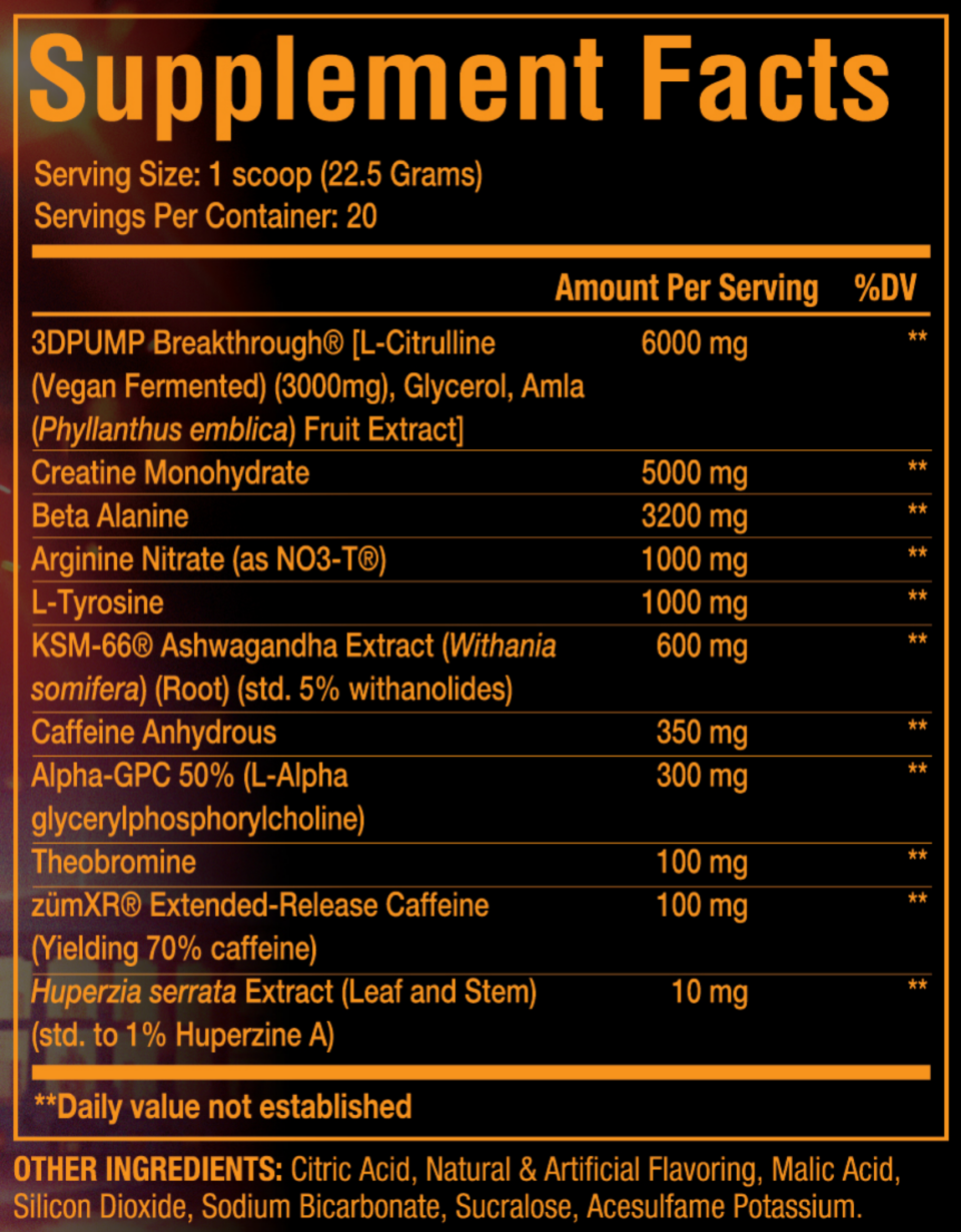 ORANGE MAN BAD! Merica Labz Releases Donald Trump Themed Boom Pre-Workout