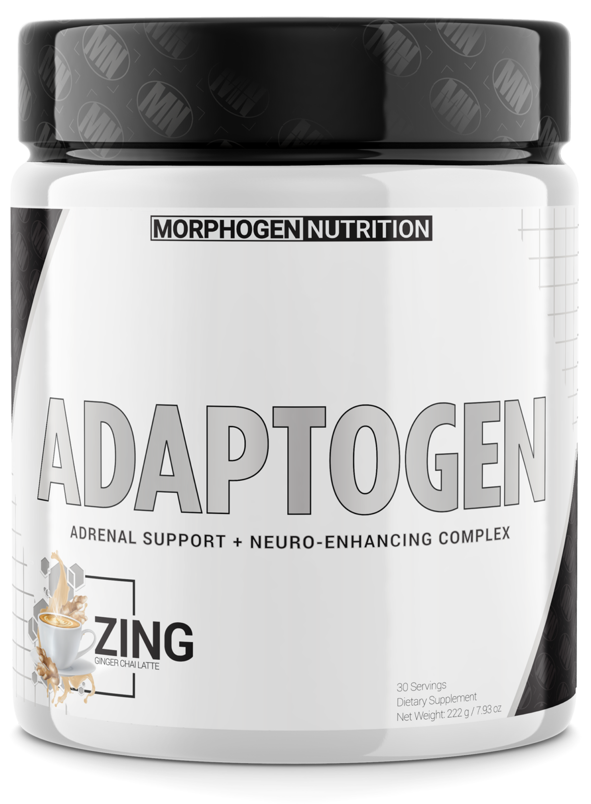 Morphogen Adaptogen: ZING Ginger Chai Latte