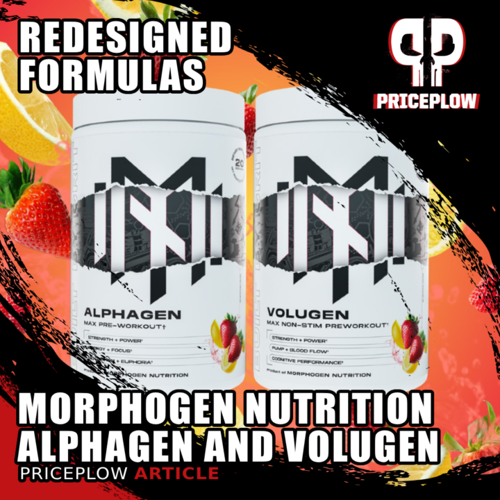 Morphogen Nutrition Launches New ALPHAGEN and VOLUGEN: The Ultimate Pre ...