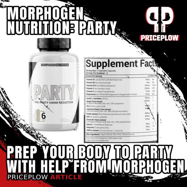 Morphogen Nutrition: SHROOMS, PARTY, and BLISS!