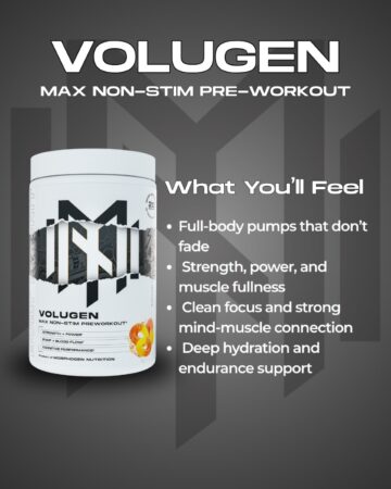 Morphogen Nutrition Launches New ALPHAGEN and VOLUGEN: The Ultimate Pre ...