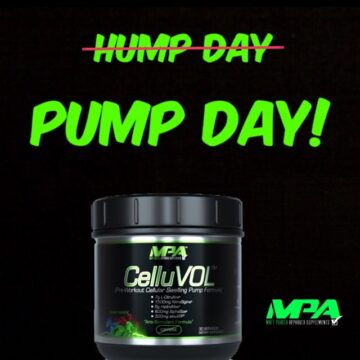 MPA Supps CelluVOL - Matt Porter's Personal Pre Workout!