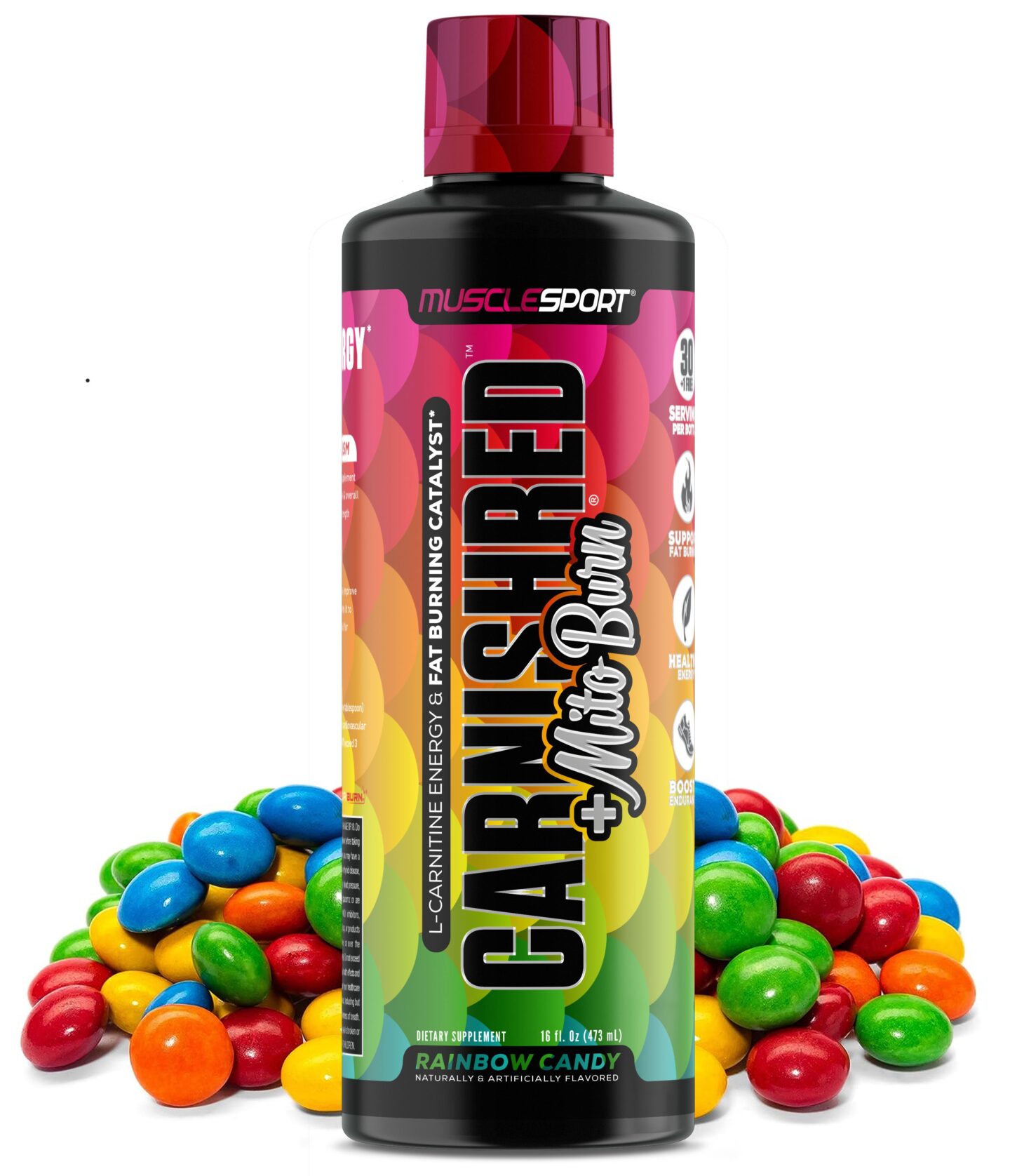 Musclesport CarniShred +MitoBurn: Liquid Fat Shredder!