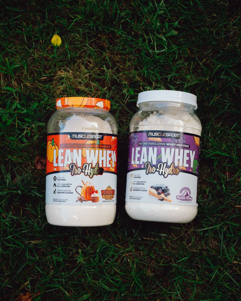 MuscleSport Lean Whey Pumpkin Spice Welcomes Fall 2024