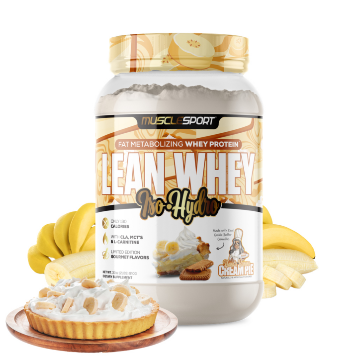 Nana's Banana Cream Pie Lean Whey: MuscleSport Starts 2025 with Grandma ...