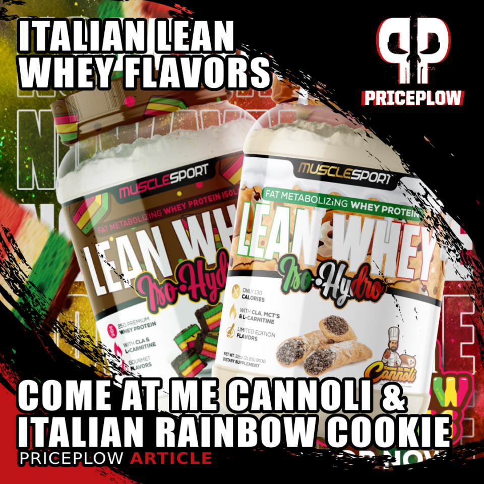 Musclesport Releases New Italian-Themed Flavors for Lean Whey and Amino ...