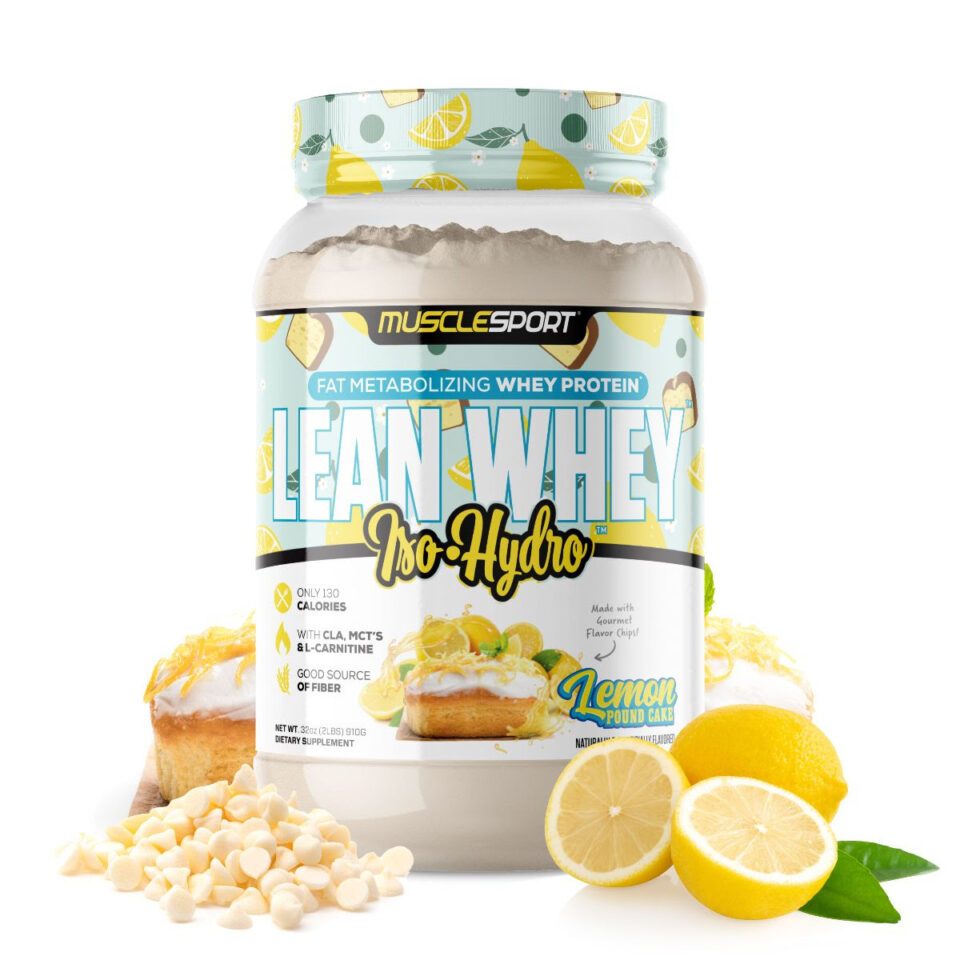 MuscleSport x Natural Body Inc: Lemon Pound Cake Lean Whey and Creatine ...