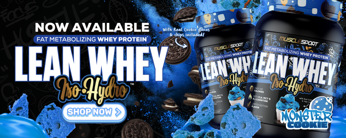 Musclesport Lean Whey MONSTER COOKIE with Cream-Filled Cookies... and ...