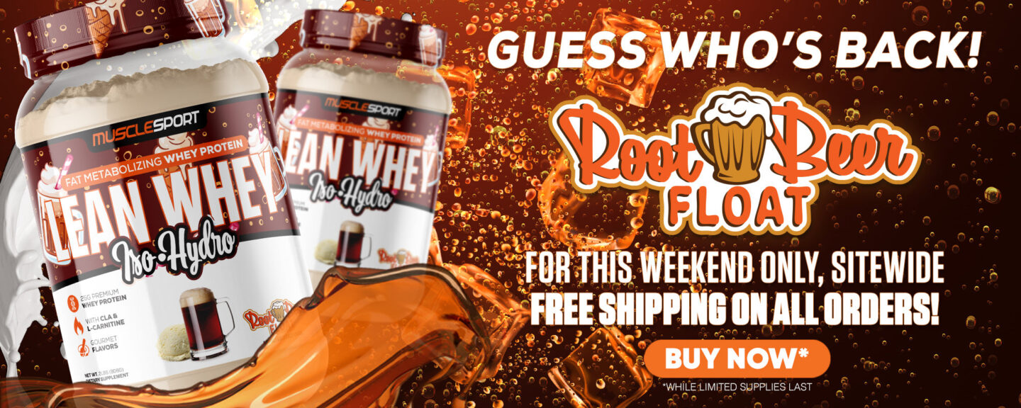 Musclesport Lean Whey: Fat-Metabolizing Whey Protein Powder