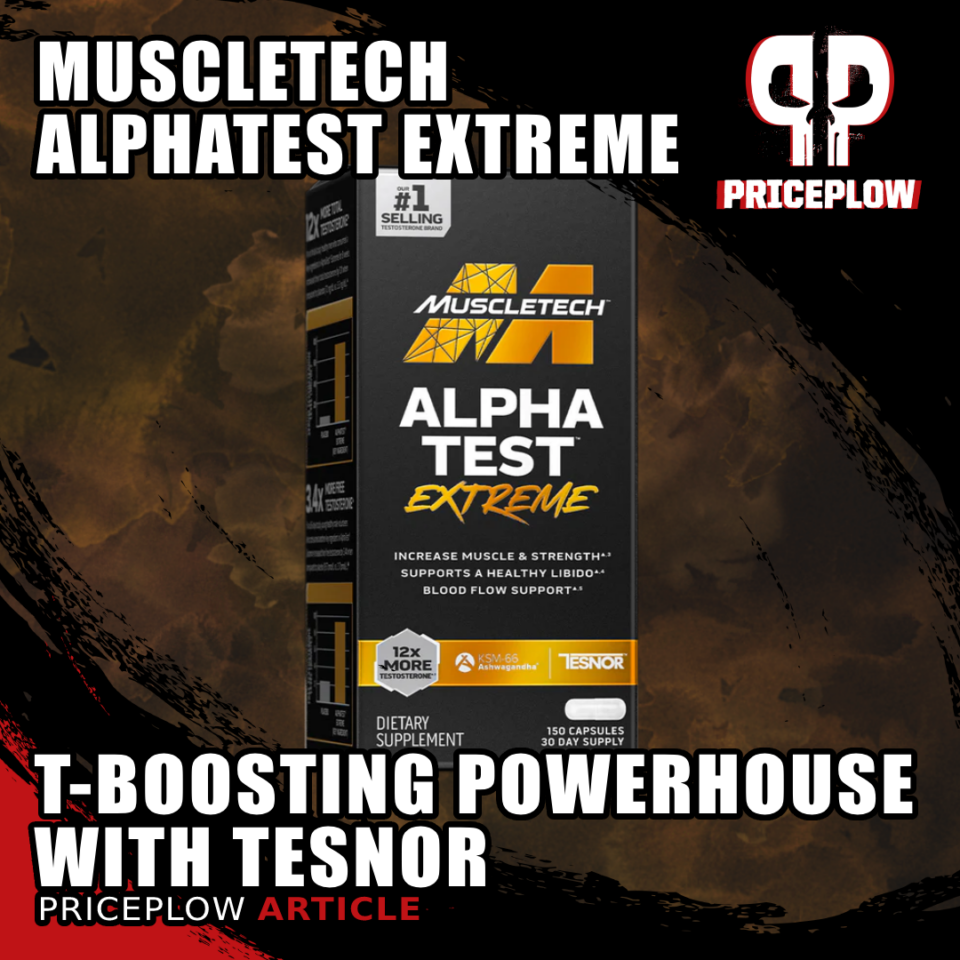 MuscleTech Alpha Test Extreme: 5-Capsule Test Booster with Tesnor