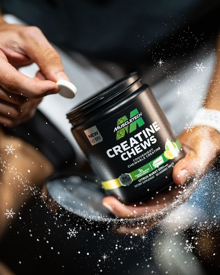 MuscleTech Creatine Chews Launched for a Sweet Citrus Burst