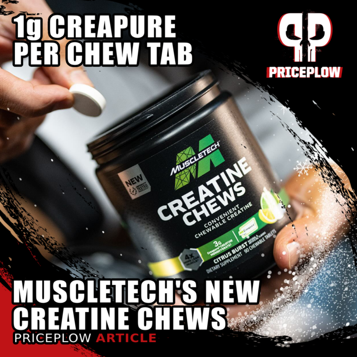 MuscleTech Creatine Chews Launched for a Sweet Citrus Burst