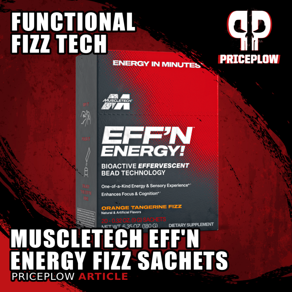 MuscleTech EFF'N Energy: Effervescent Energy + Focus Technology