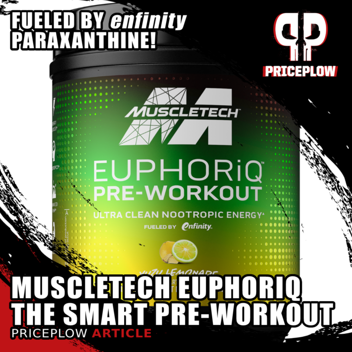 MuscleTech EuphoriQ: Smart Pre-Workout with enfinity Paraxanthine
