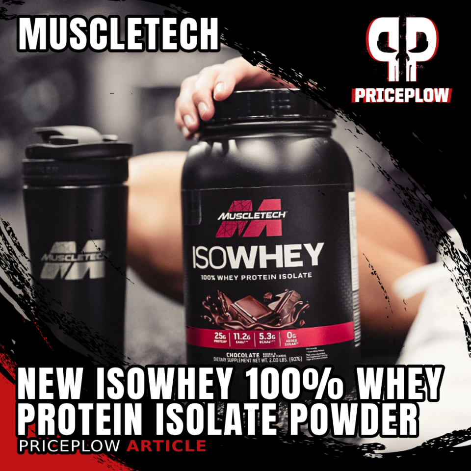 MuscleTech IsoWhey: New Whey Protein Isolate Arrives