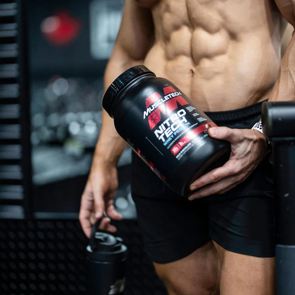 MuscleTech Nitro-Tech Whey Protein w/ Added Creatine!