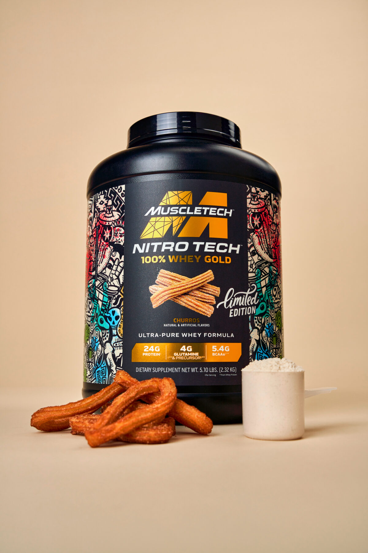 Churros & Dulce de Leche! MuscleTech Nitro-Tech Whey Gold Limited Time ...