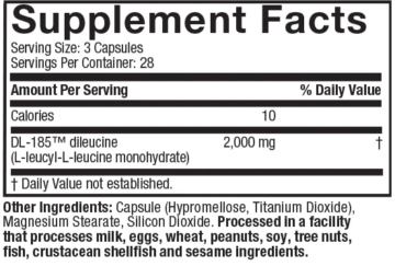 MuscleTech Peptide 185: Dileucine for More Muscle Protein Synthesis